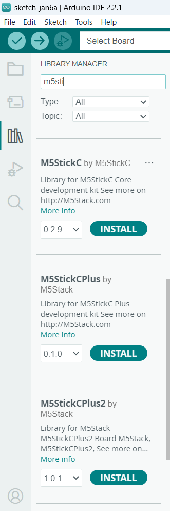M5StickCPlus1.1をBluetoothキーボード化しiPhoneのスクショボタンにすーる #Arduino - Qiita