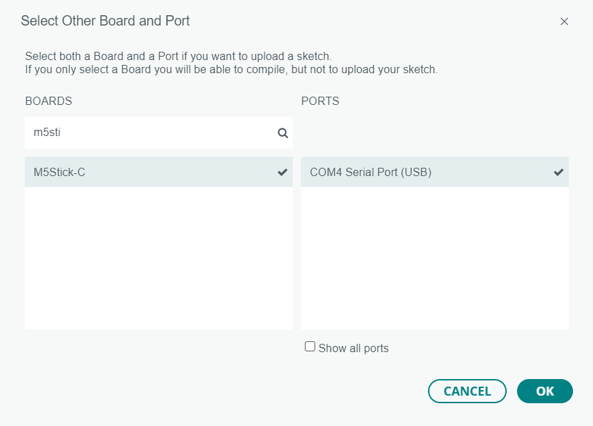 M5StickCPlus1.1をBluetoothキーボード化しiPhoneのスクショボタンにすーる #Arduino - Qiita